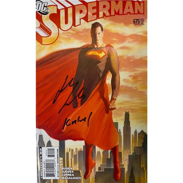 Autograph Signed Superman Comics