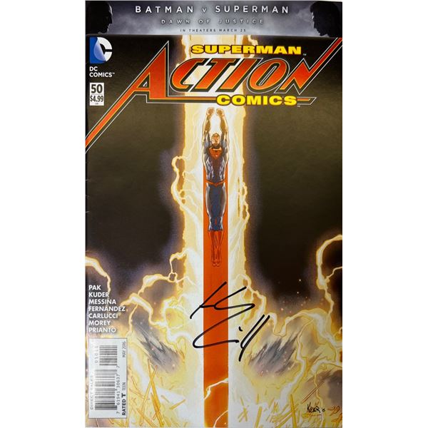 Autograph Signed Superman Comics