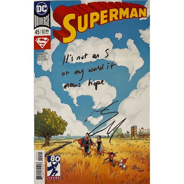 Autograph Signed Superman Comics