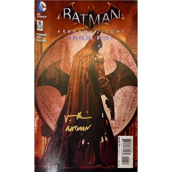 Autograph Signed Batman Comics