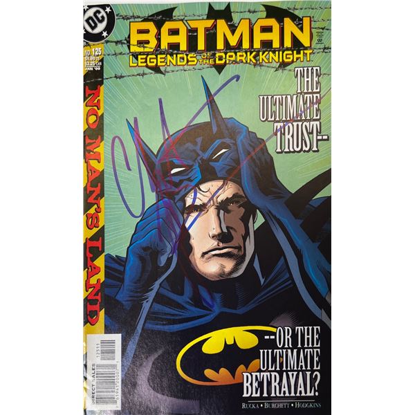 Autograph Signed Batman Comics