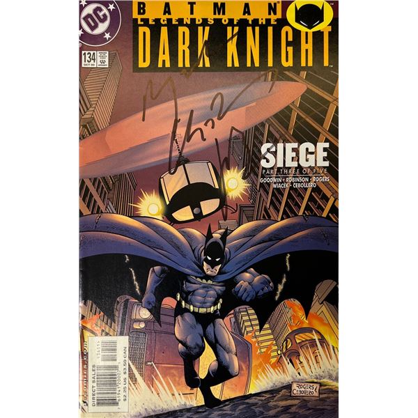 Autograph Signed Batman Comics