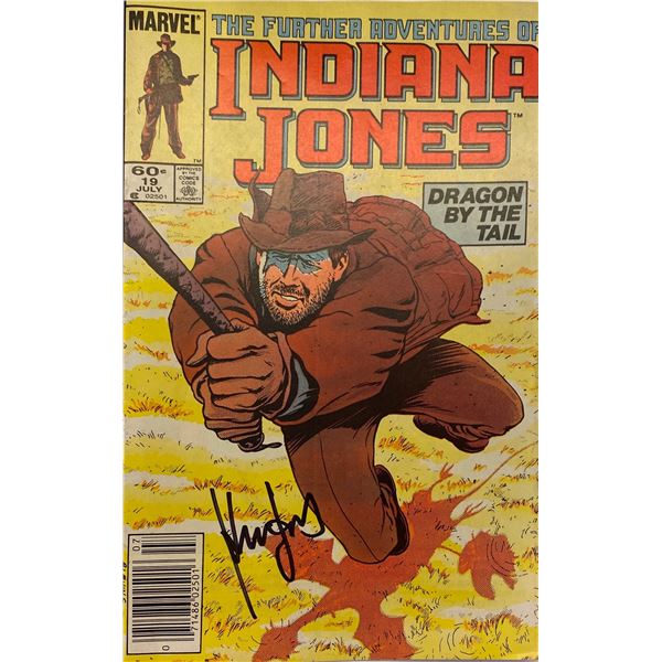 Autograph Signed Indiana Jones Comics