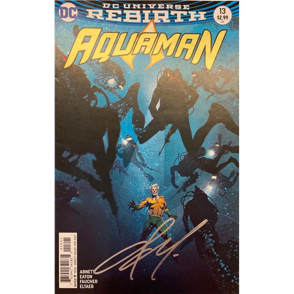 Autograph Signed Aquaman Comics