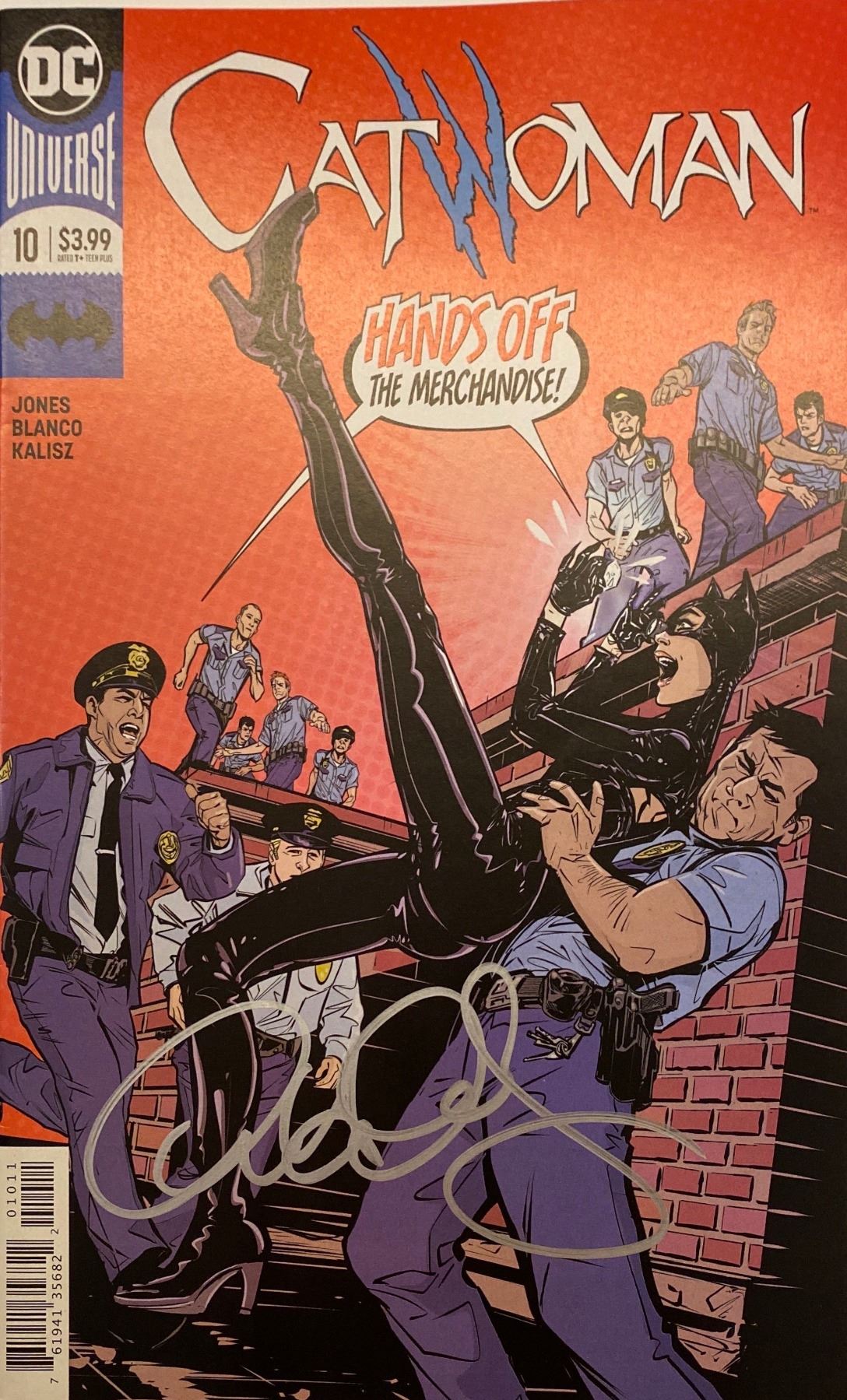 Autograph Signed Catwoman Comics