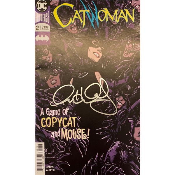 Autograph Signed Catwoman Comics