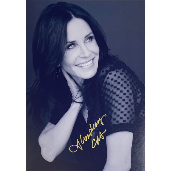 Autograph Signed Courteney Cox Photo