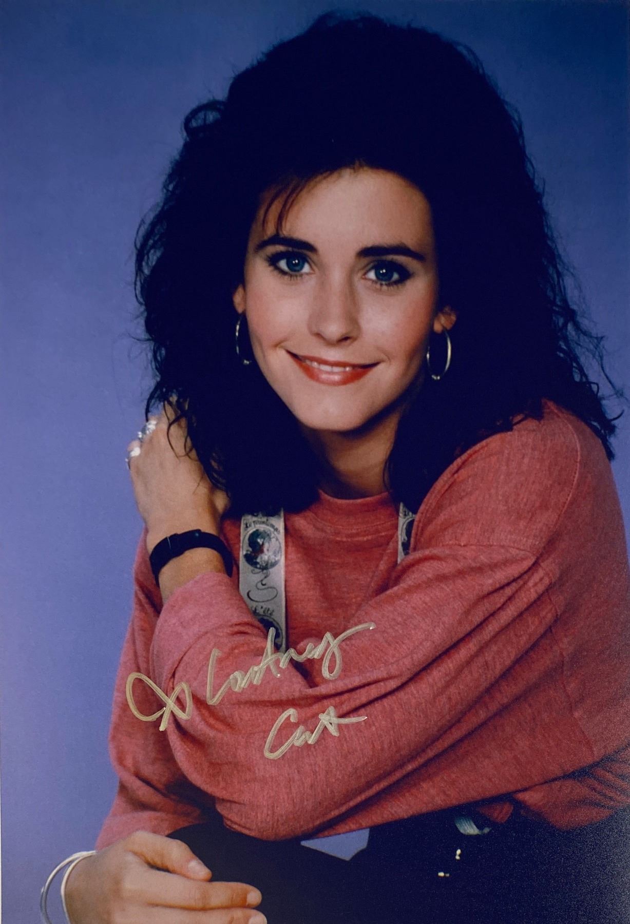 Autograph Signed Courteney Cox Photo