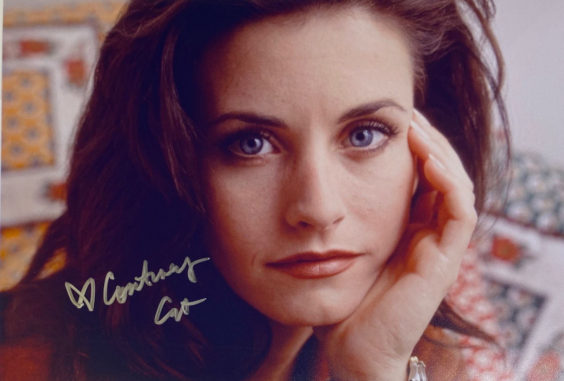 Autograph Signed Courteney Cox Photo