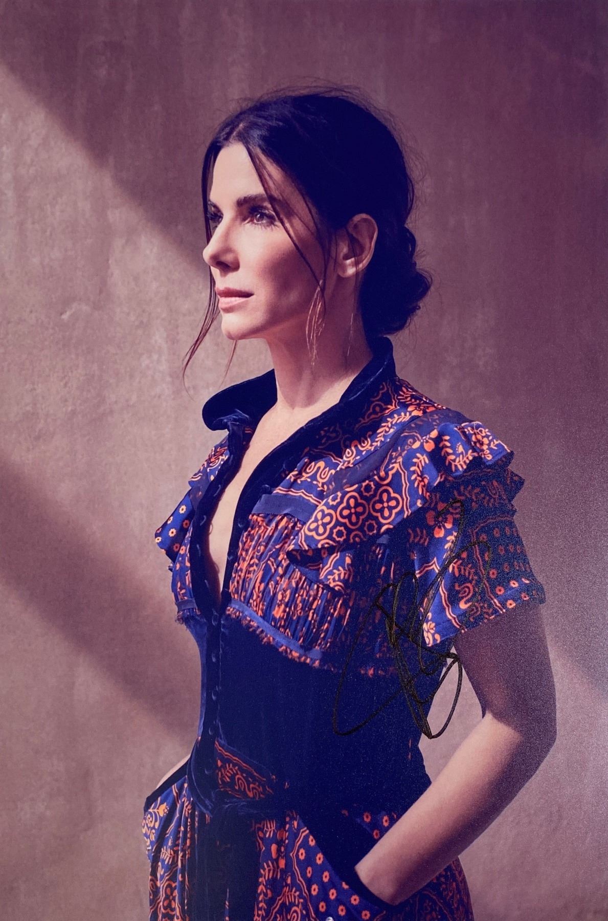 Autograph Signed Sandra Bullock Photo