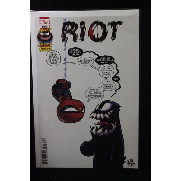 RIOT #1 SCOTTIE YOUNG VARIANT COVER