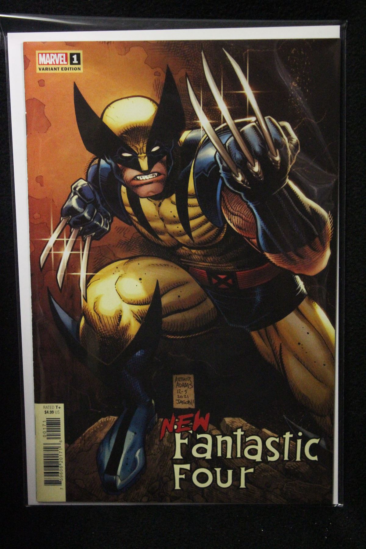 NEW FANTASTIC FOUR #1 ART ADAMS VARIANT COVER
