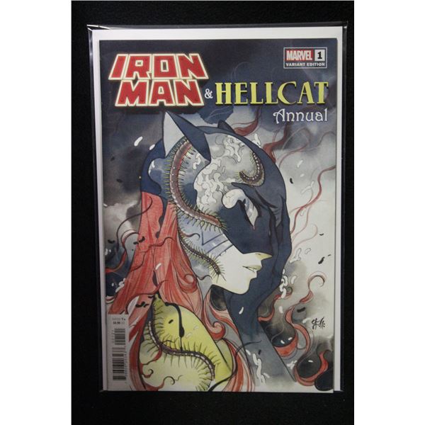 IRON MAN & HELLCAT ANNUAL #1 PEACH MOMOKO VARIANT COVER