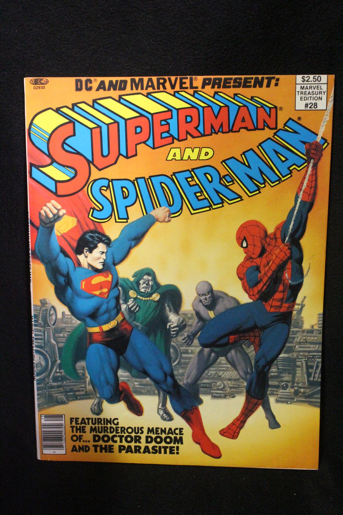 Superman And Spider Man Treasury Edition