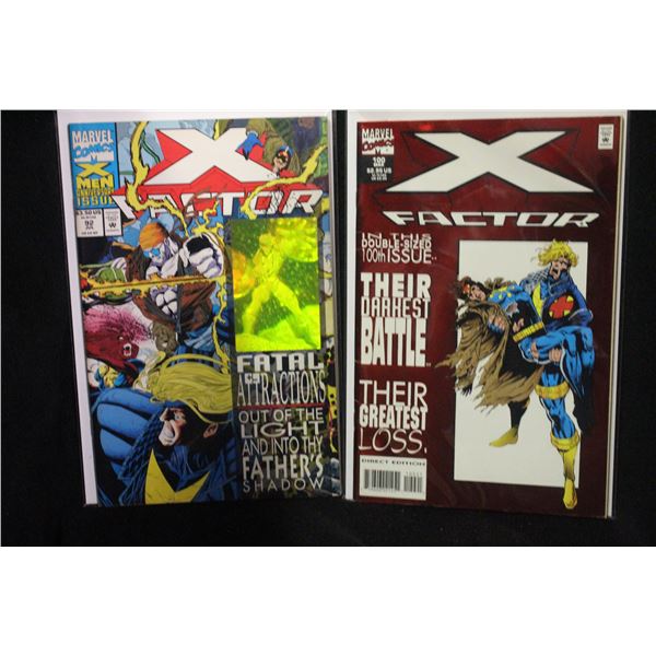 X-FACTOR #92 & #100 LOT OF 2 COMICS