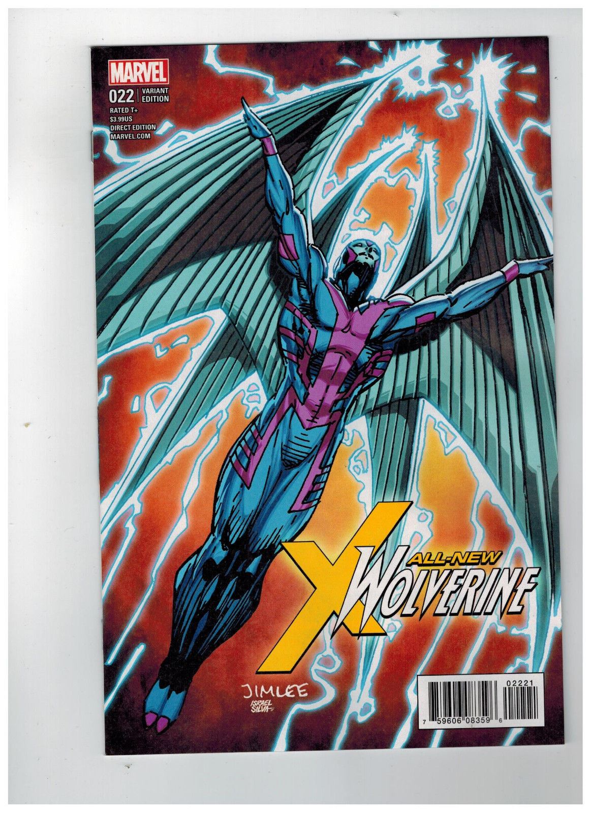 ALL-NEW WOLVERINE #22 JIM LEE X-MEN CARD VARIANT ARCHANGEL NMT