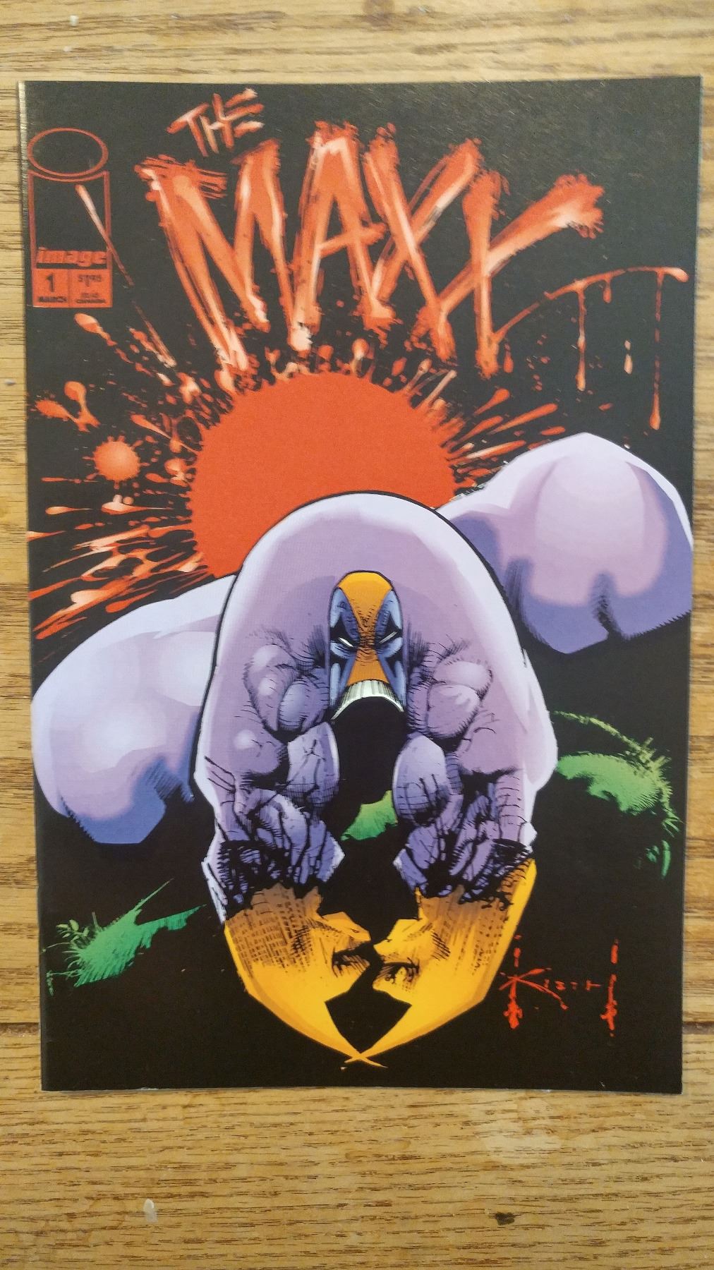 MAXX #1 1ST PRINTING SAM KEITH 1993 IMAGE