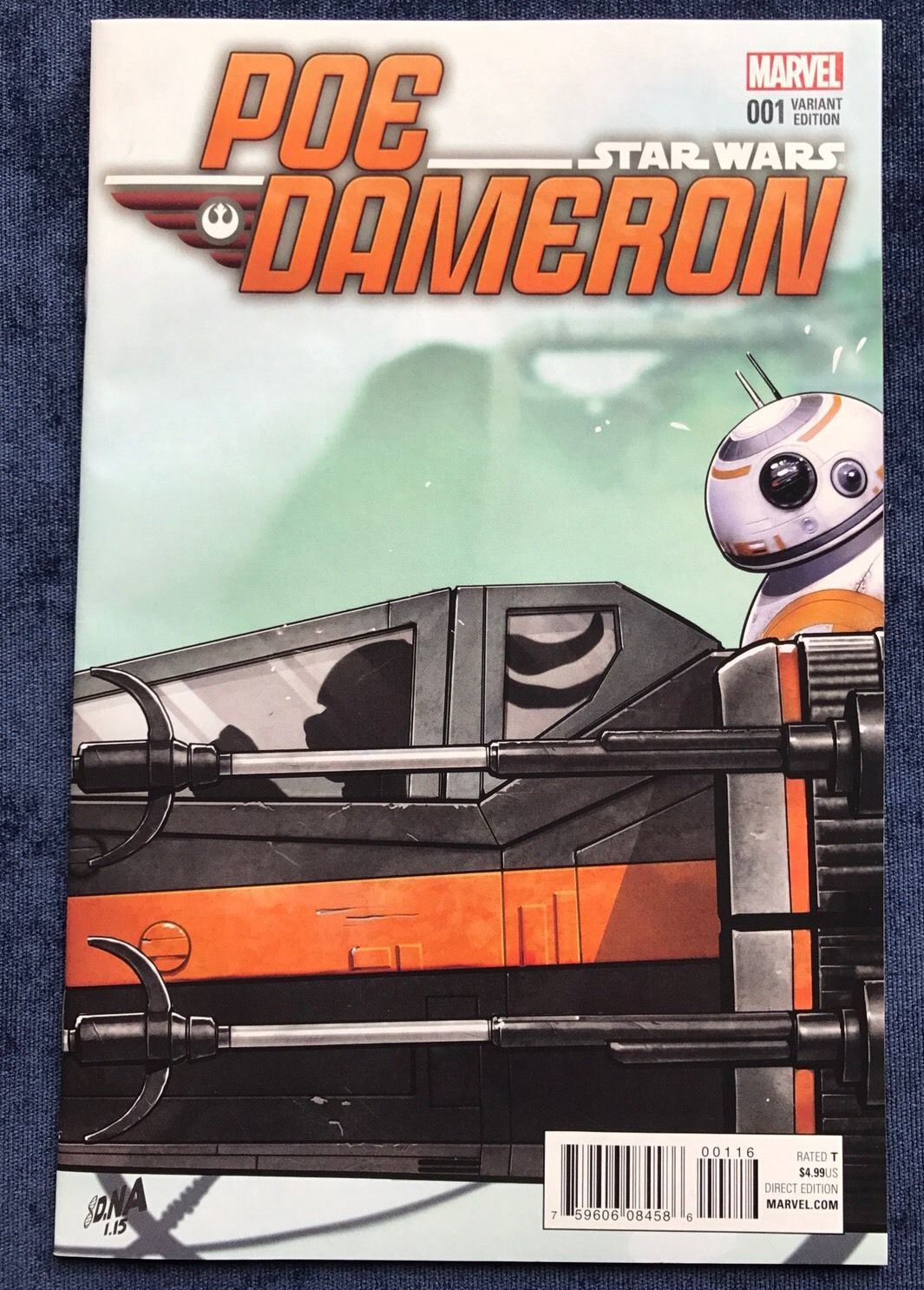 POE DAMERON #1 BB 8 CELEBRATION VARIANT DAVID NAKAYAMA 1ST PRINTING NMT ...