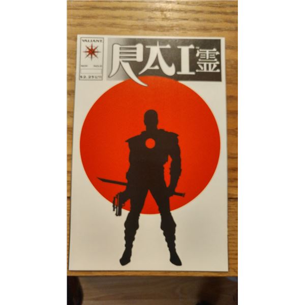 RAI #0 1ST FULL APPEARANCE BLOODSHOT 1ST PRINT VALIANT 1992 MOVIE COMING