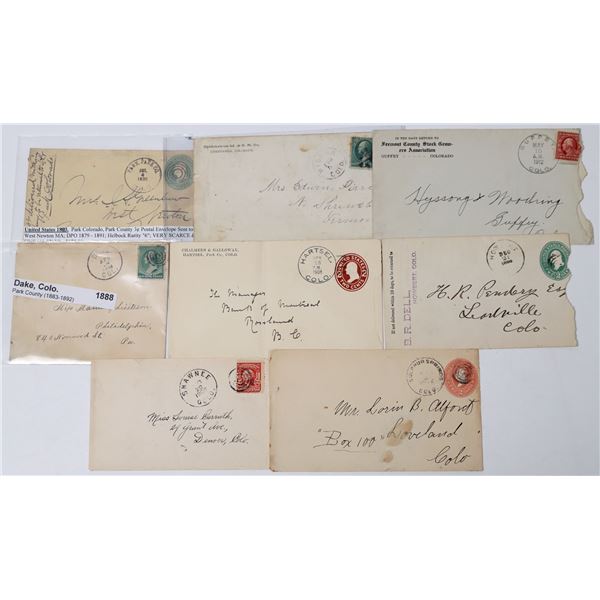 Park County Colorado Postal History Covers 148228 park-county-colorado-postal-history-covers-148228