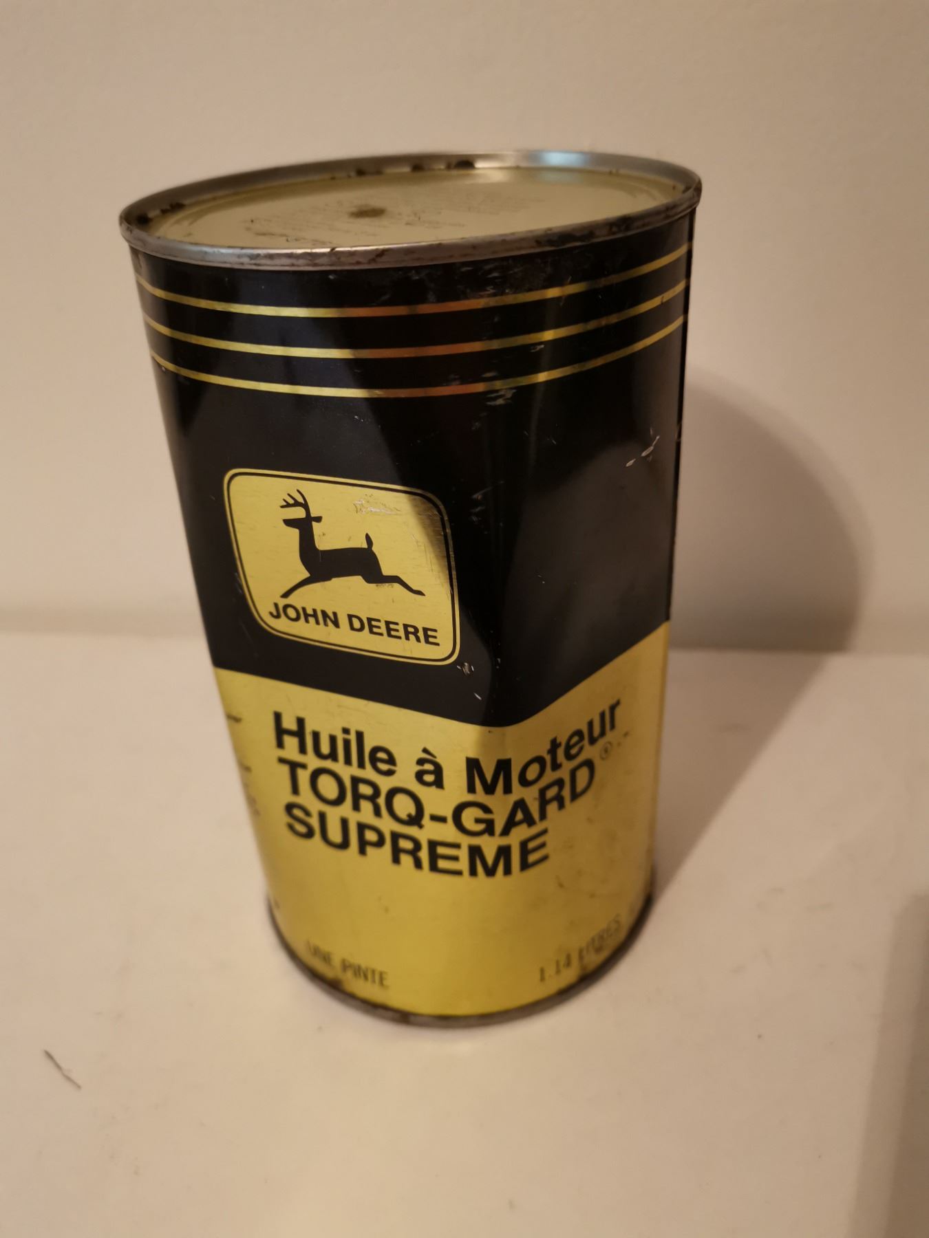 John Deere Torq-Gard supreme engine oil 1.14 litre can, full - Schmalz ...