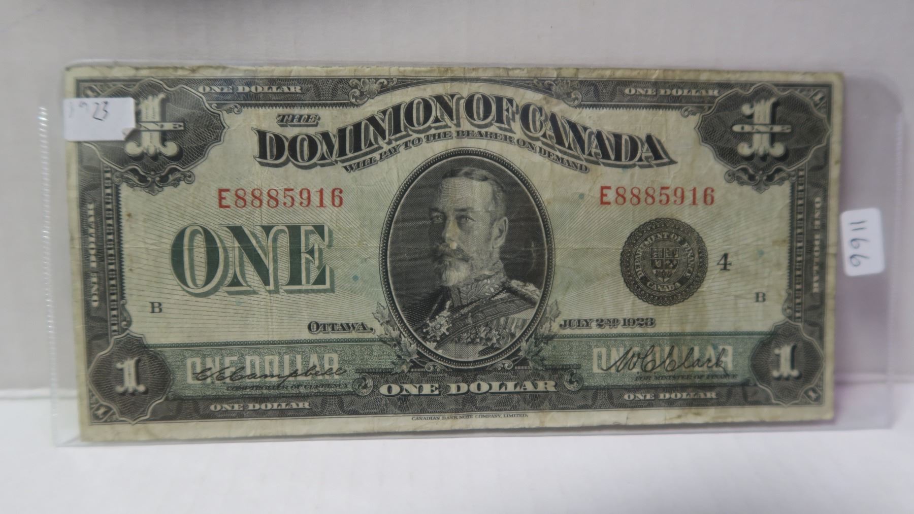 1923 Large Size 1 Dollar Bill 1923 Large Size 1 Dollar Bill