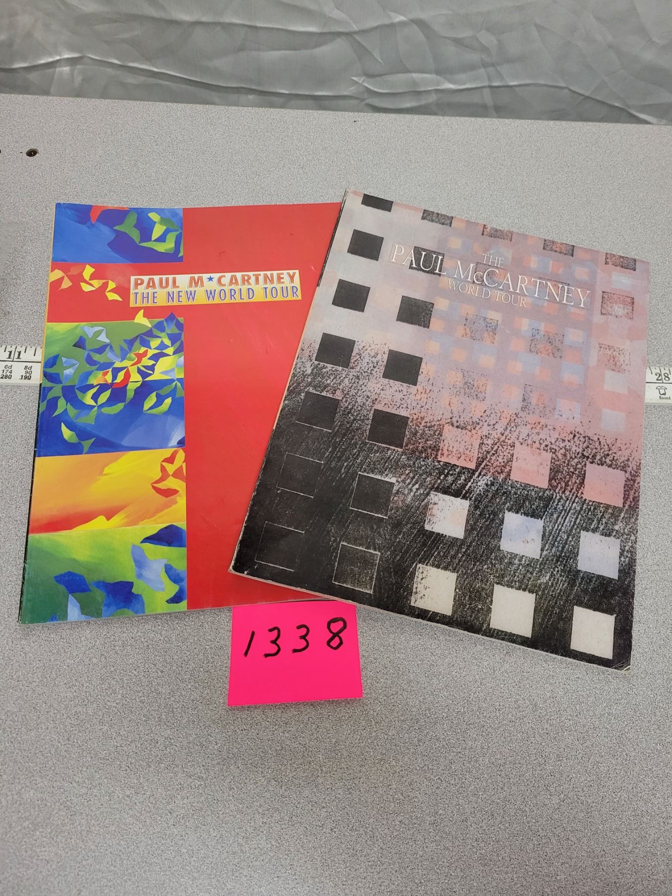 2 Paul McCartney world tour book