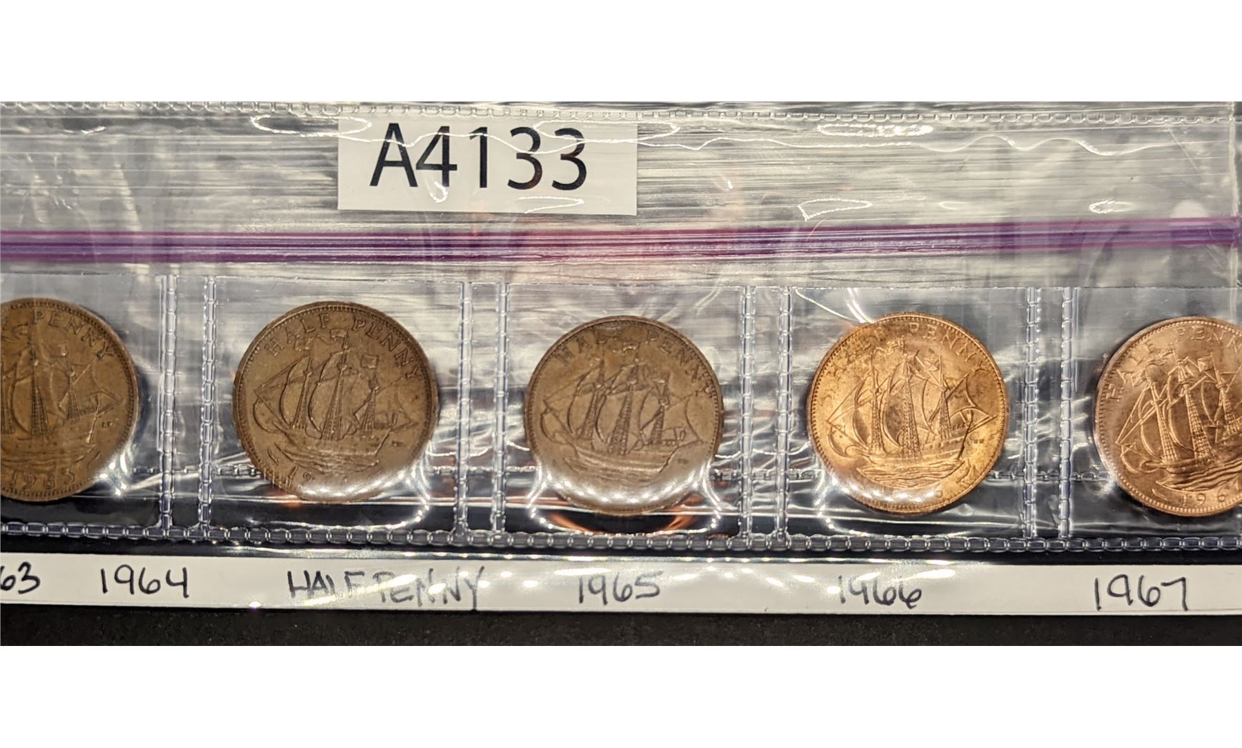 Five Half Pennies, 1963-1967 (A4133)