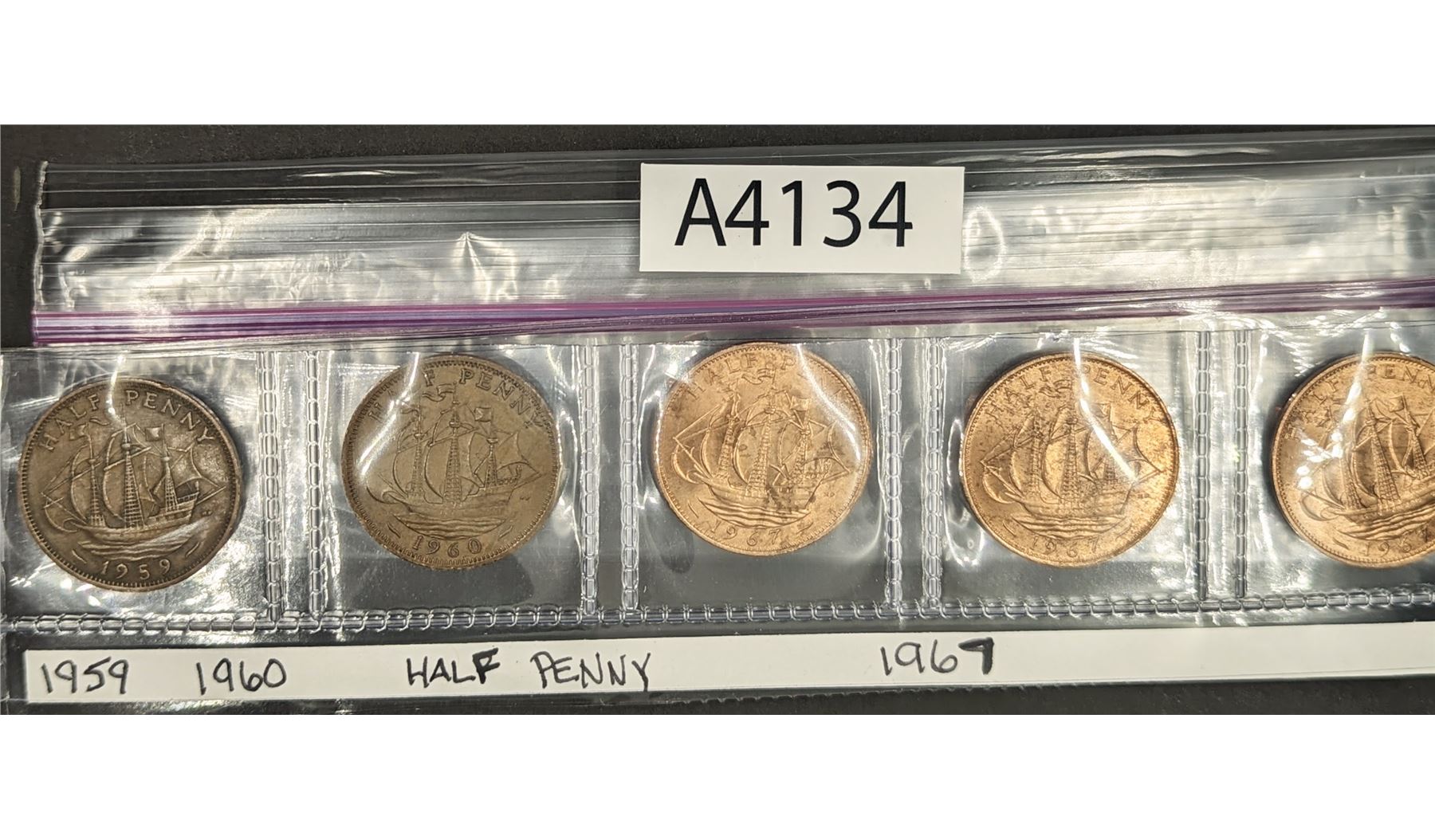 Five Half Pennies, 1959-1967 (A4134)