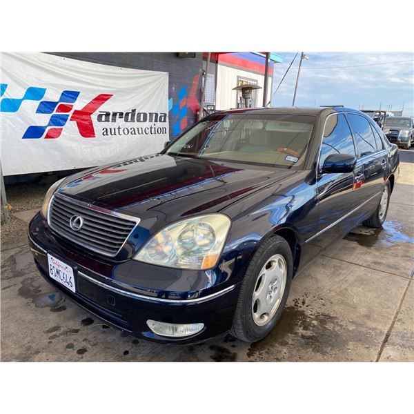 2001 LEXUS LS