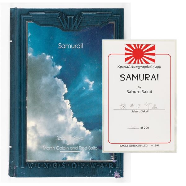 SABURO SAKAI SIGNED BOOK