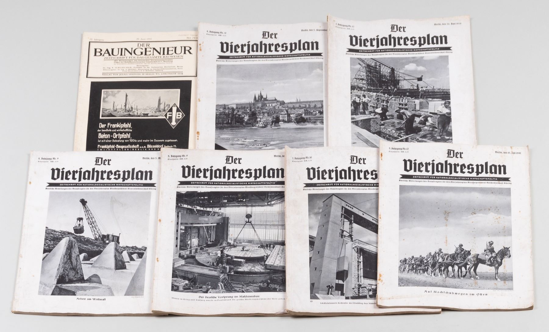 HERMANN GORING'S FOUR-YEAR PLAN ECONOMIC MAGAZINE