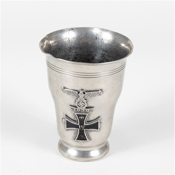 IRON CROSS WITH CLASP COMMEMORATIVE CUP
