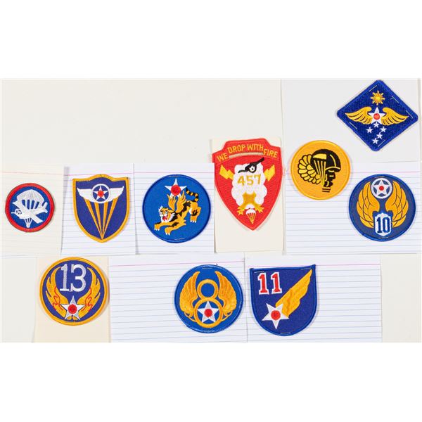 MODERN US FAR EAST CAMPAIGN PATCHES (10)