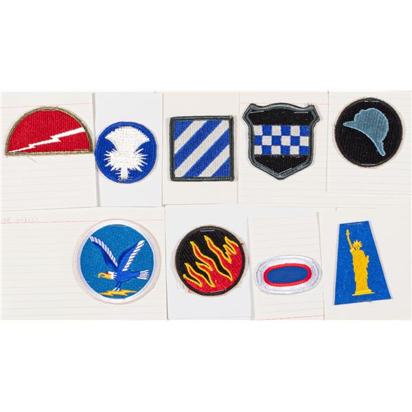 MODERN US INFANTRY PATCHES (9)