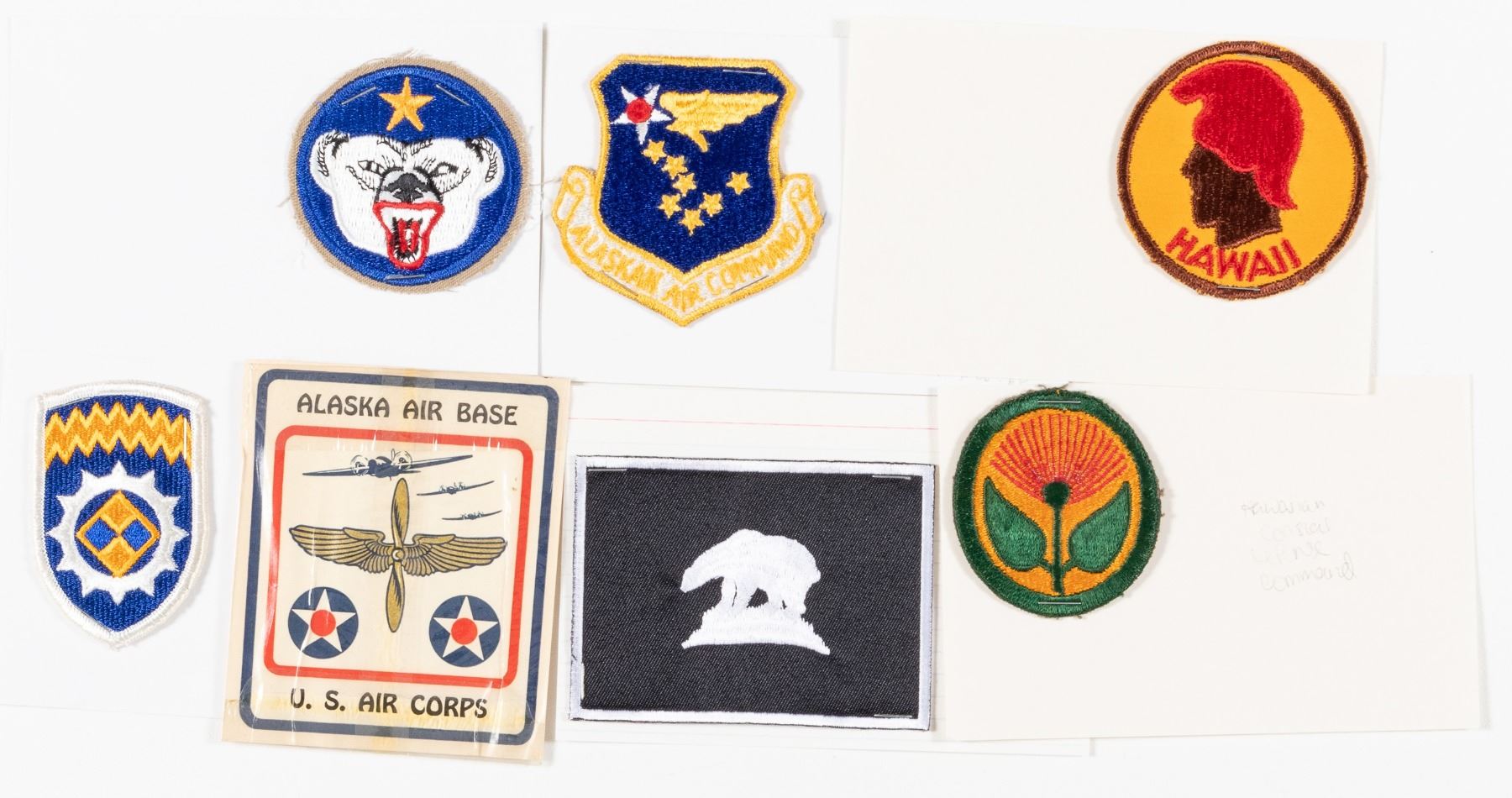 ALASKA AND HAWAII PATCHES (7)