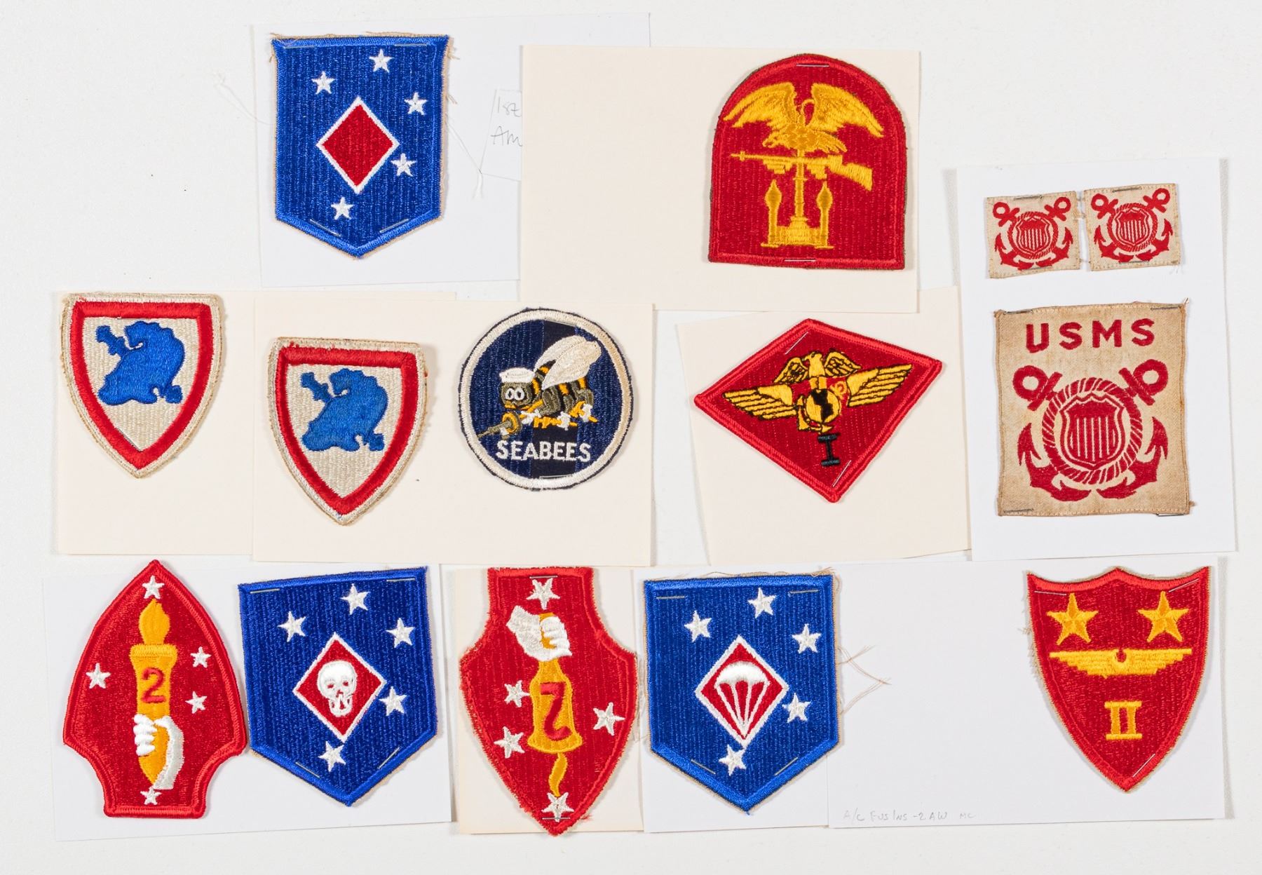 USMC PATCHES (14)