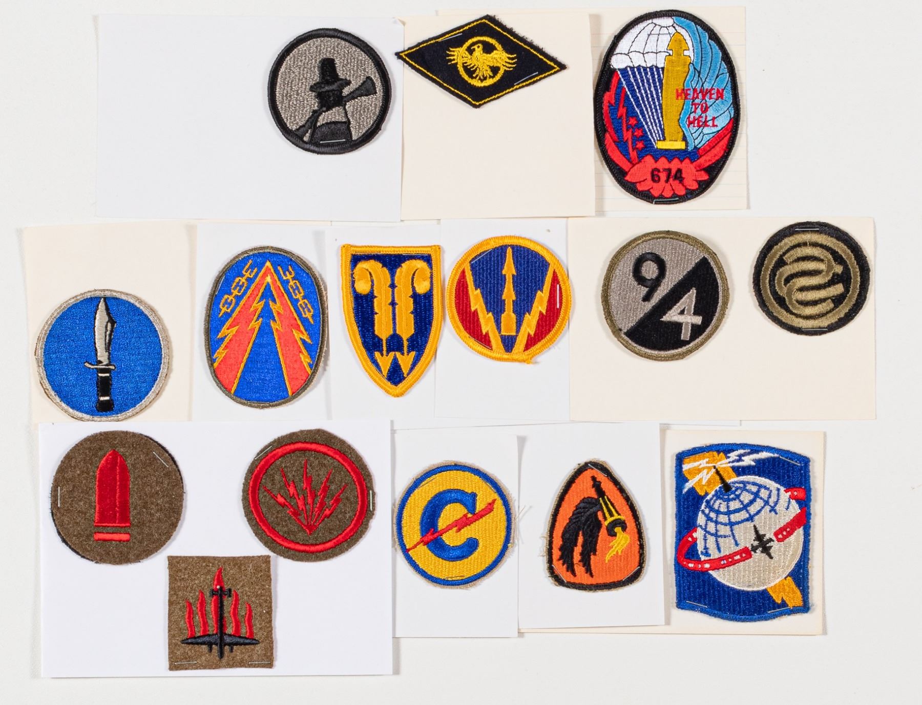 US MILITARY PATCHES (15)