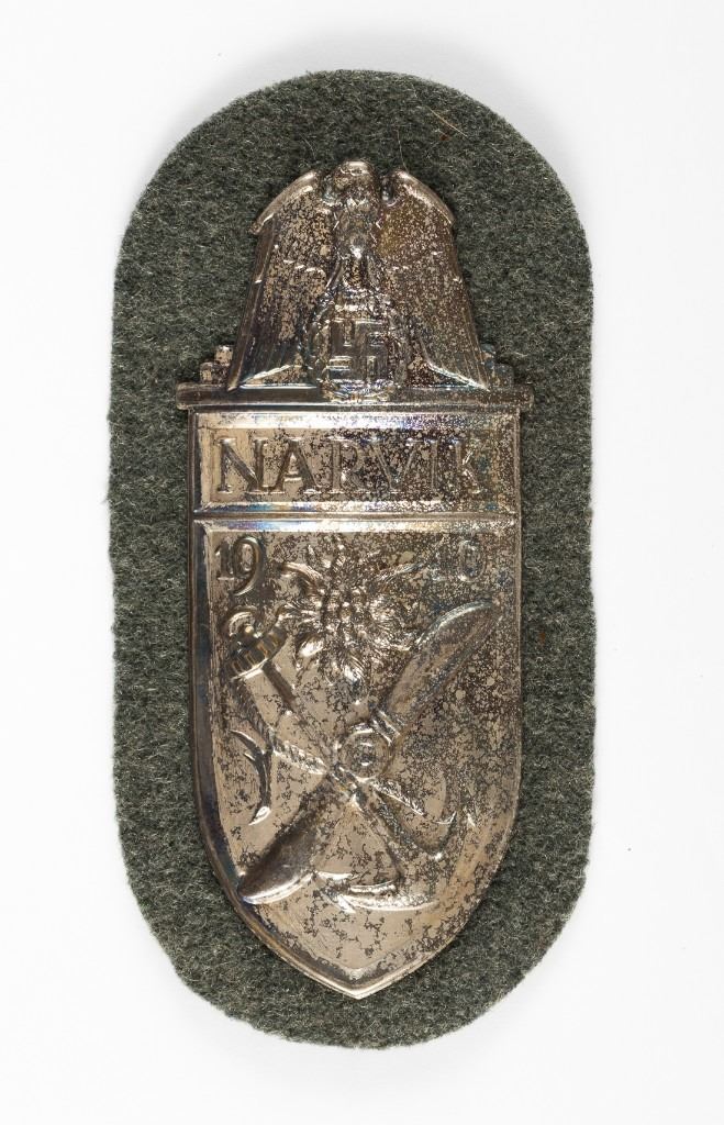 NARVIK SHIELD 1940 SILVER