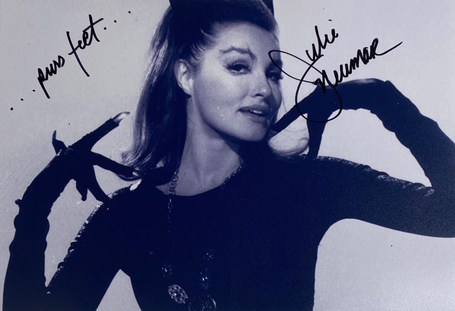 Autograph Signed Julie Newmar Photo