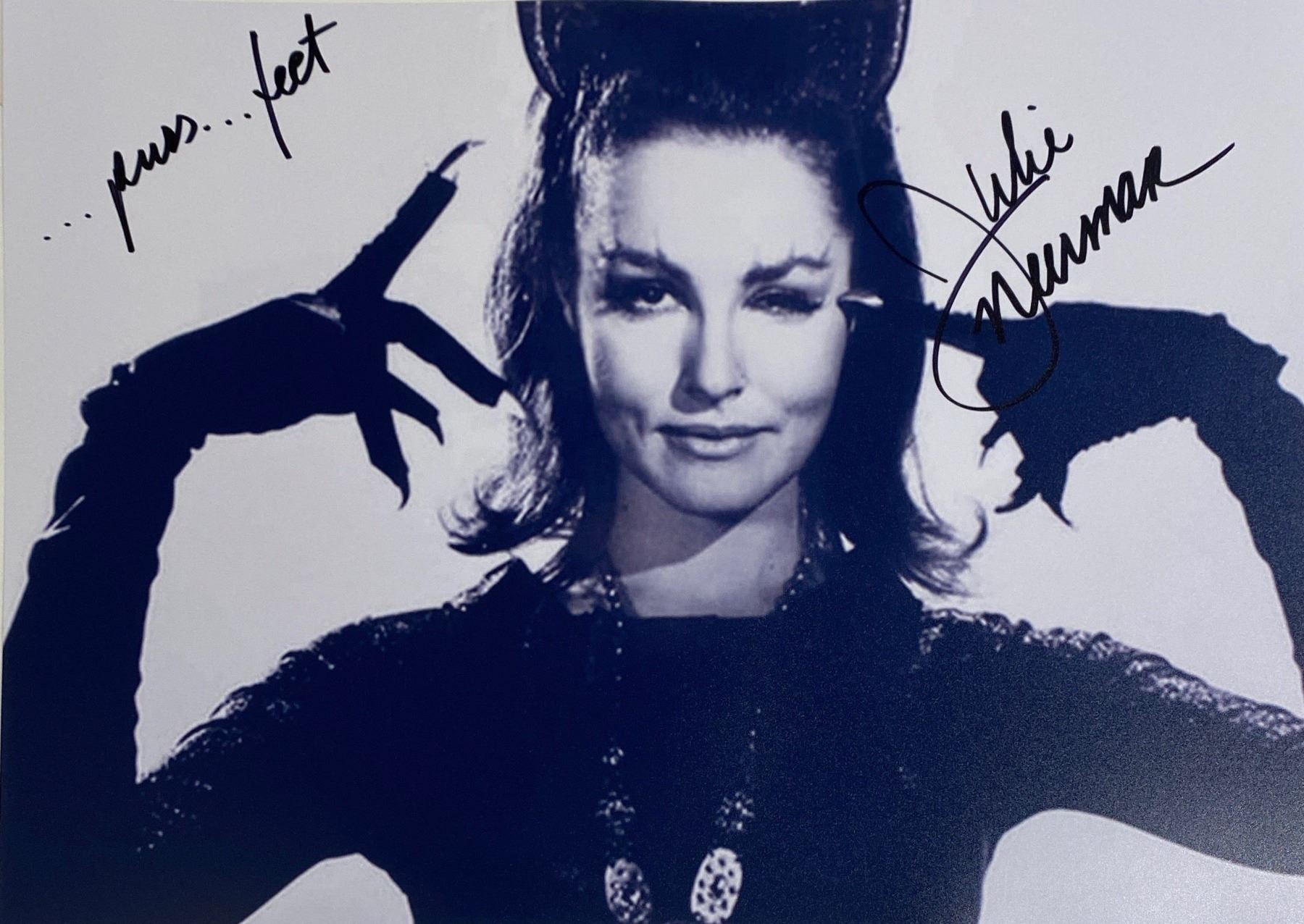 Autograph Signed Julie Newmar Photo