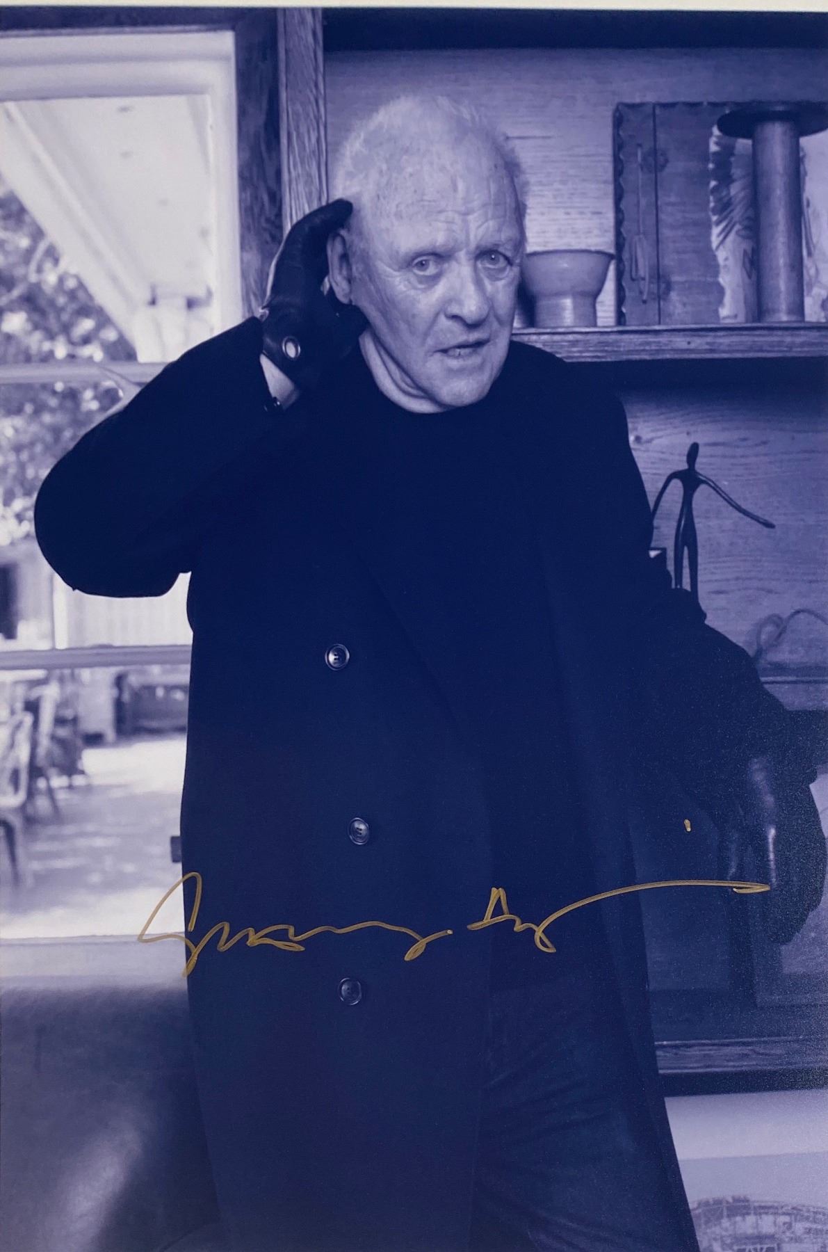 Autograph Signed Anthony Hopkins Photo