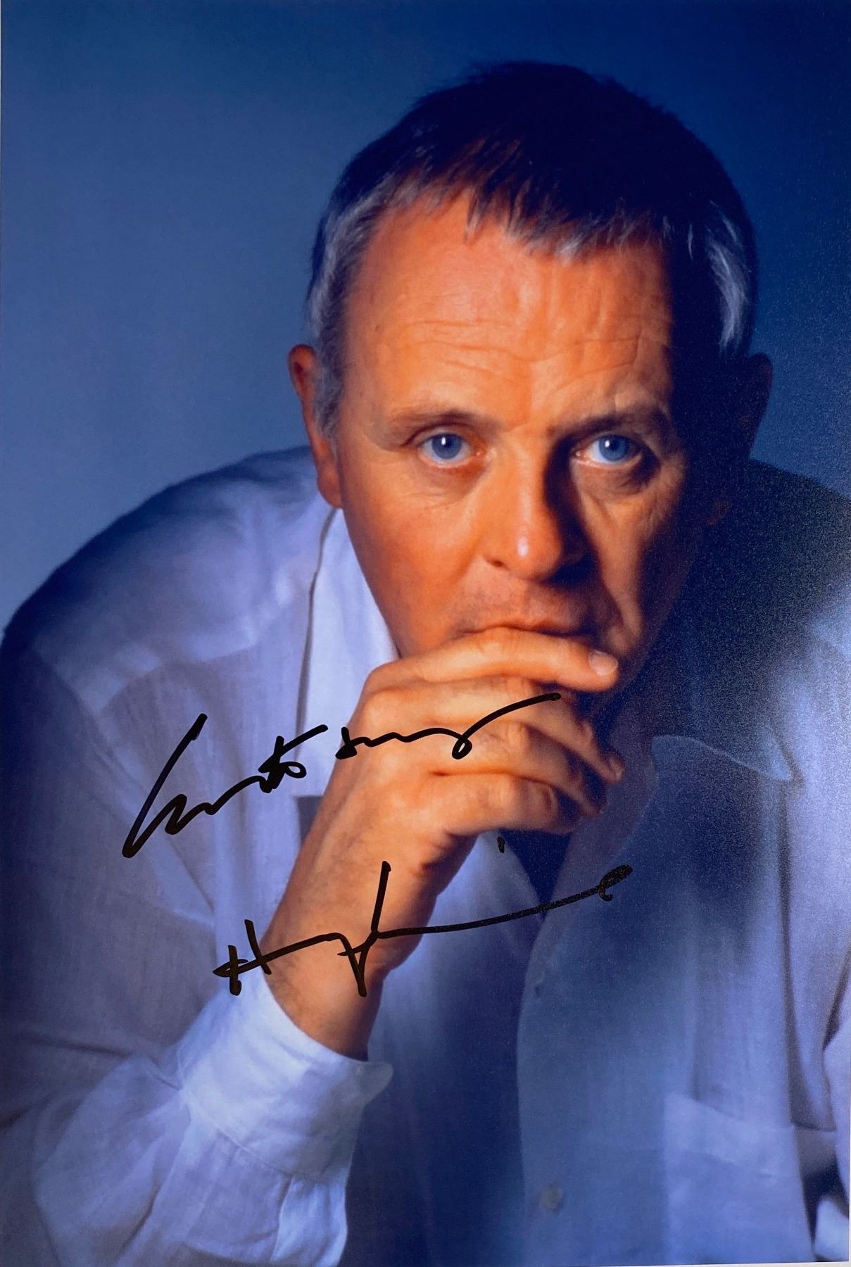 Autograph Signed Anthony Hopkins Photo