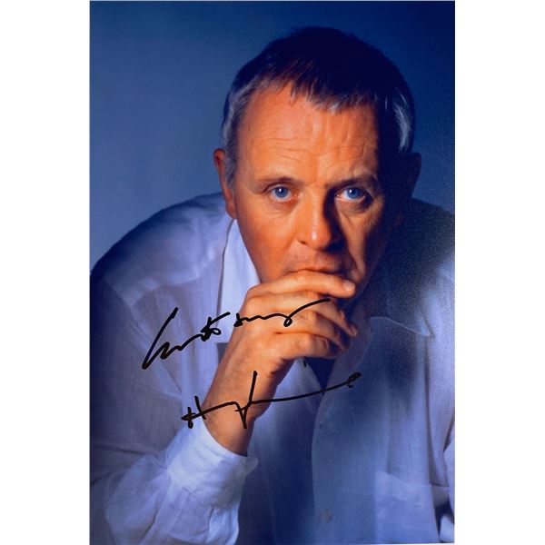 Autograph Signed Anthony Hopkins Photo