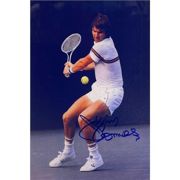Autograph Signed Jimmy Connors Photo
