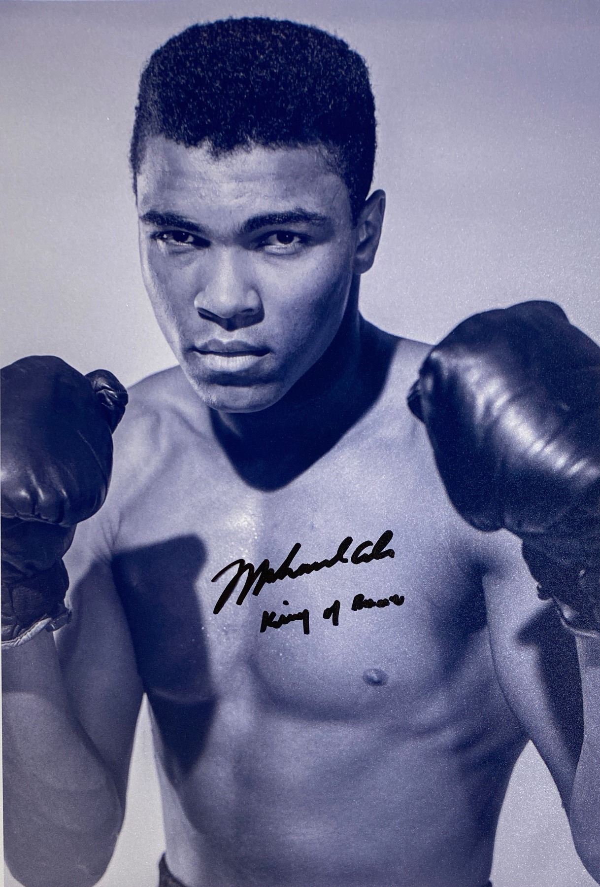 Autograph Signed Muhammad Ali Photo