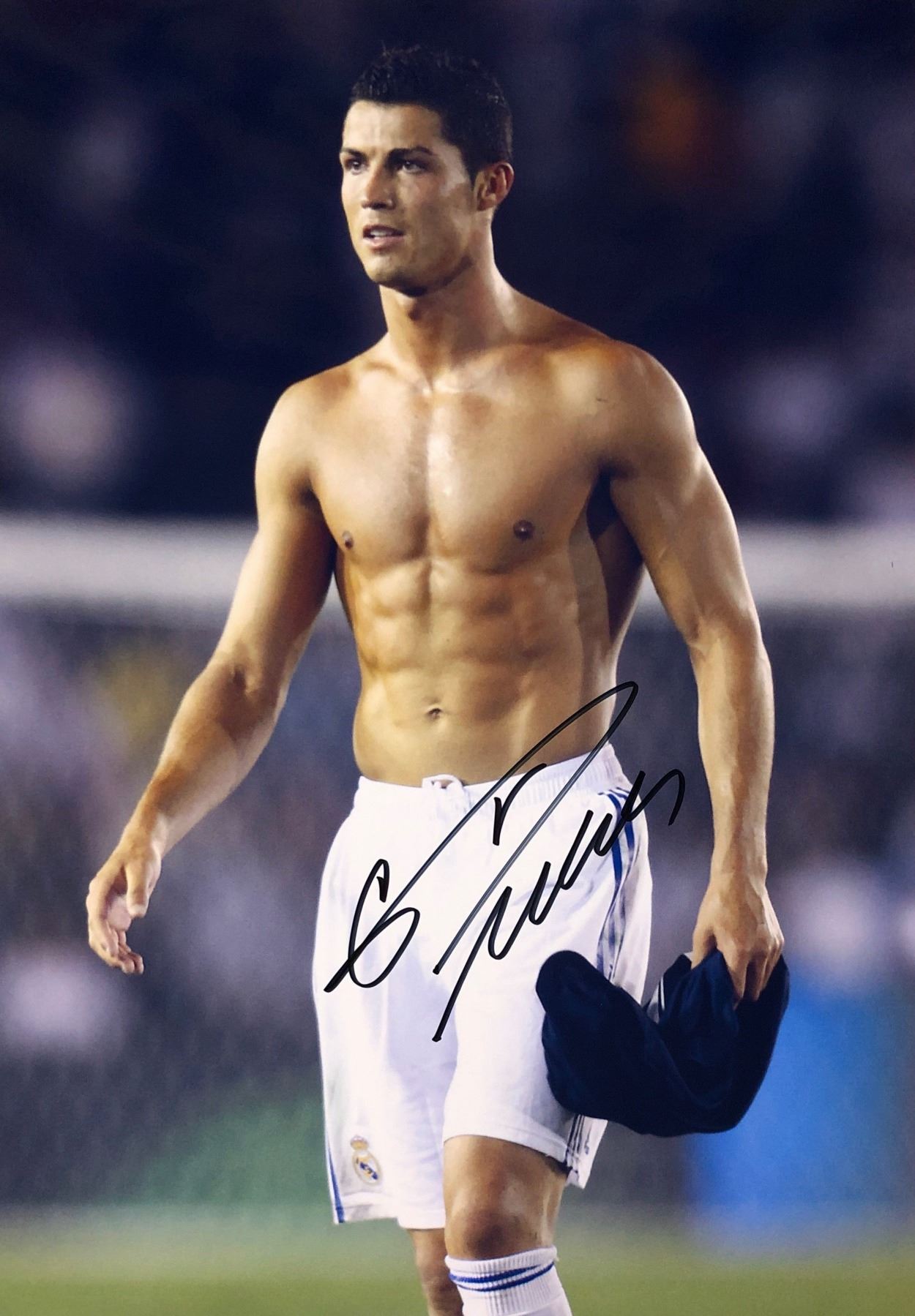Cristiano Ronaldo Autograph Signed Photo