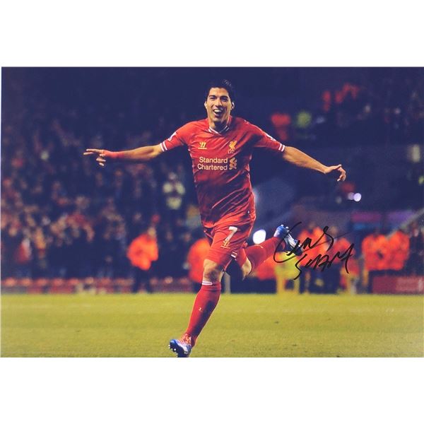 Luis Suarez Autograph Signed Photo