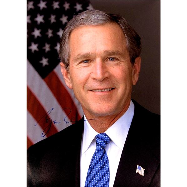 George W Bush Autograph Autograph Signed Photo