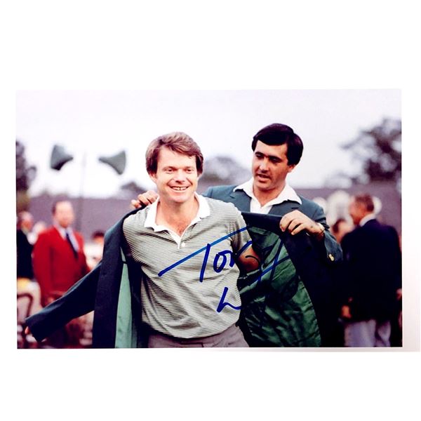 Tom Watson Autograph Autograph Signed Photo